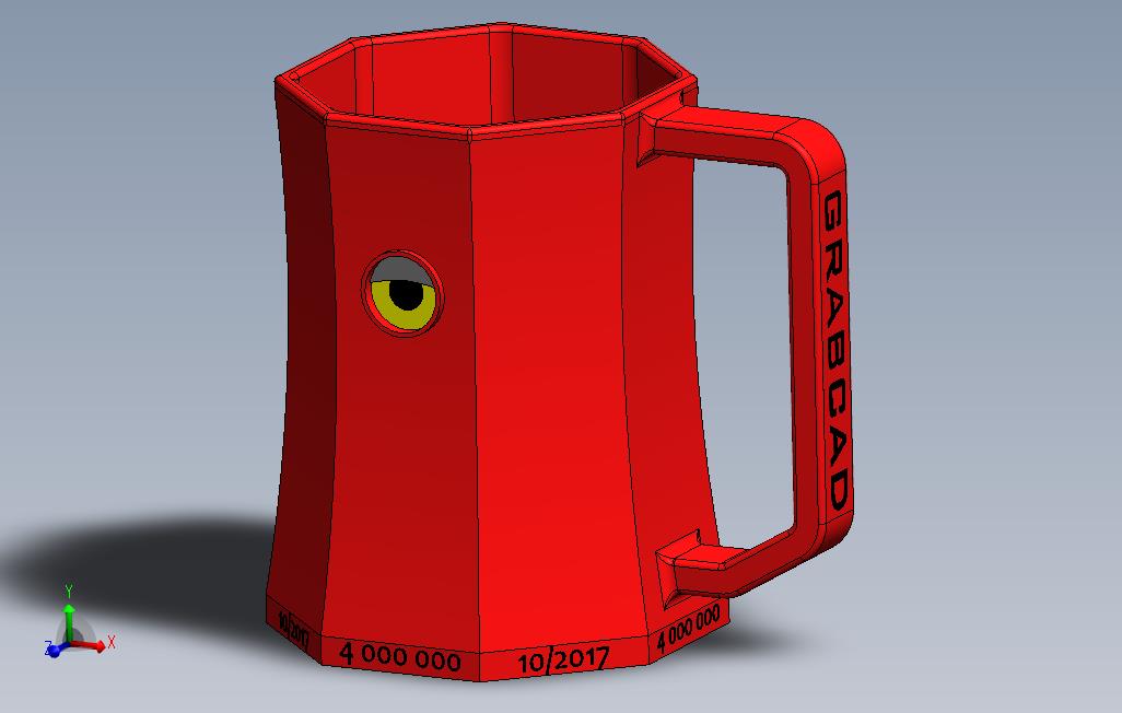 抓取MUG_SOLIDWORKS 2014_模型图纸免费下载 – 懒石网