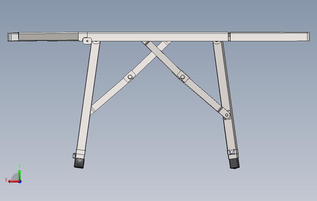 折叠熨衣板solidworks 2012模型图纸免费下载 懒石网