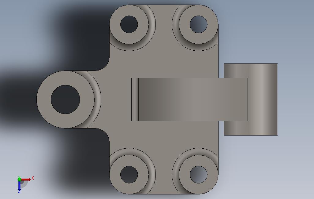 支架123467_SOLIDWORKS 2017_模型图纸免费下载 – 懒石网