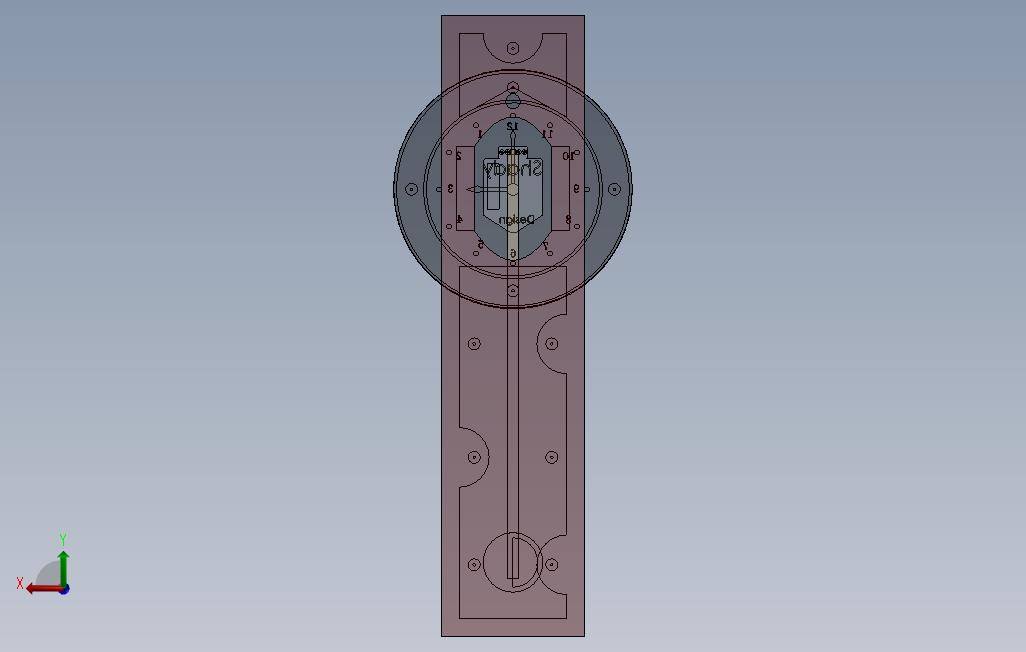 时钟设计solidworks 2015模型图纸免费下载 懒石网
