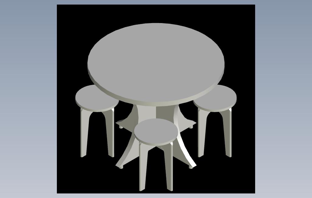 木桌_1_AutoCAD_模型图纸免费下载 – 懒石网