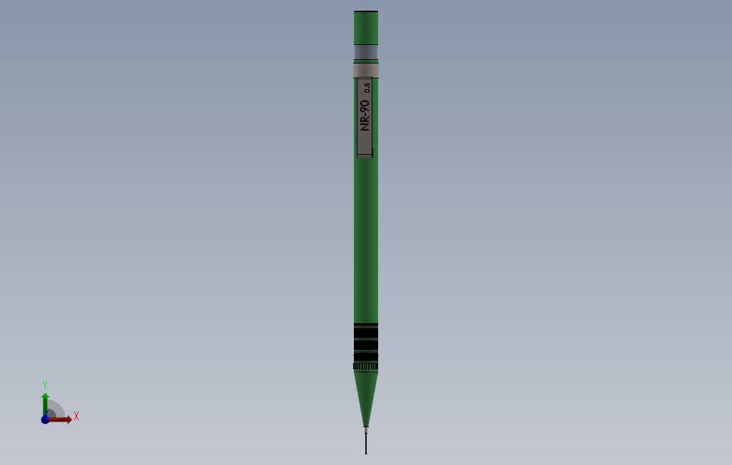 机械铅笔1solidworks 2016模型图纸免费下载 懒石网