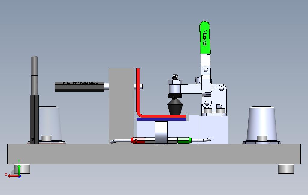 检具solidworks 2014模型图纸免费下载 懒石网