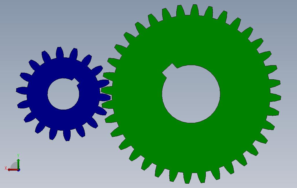 正齿轮1solidworks 2018模型图纸免费下载 懒石网