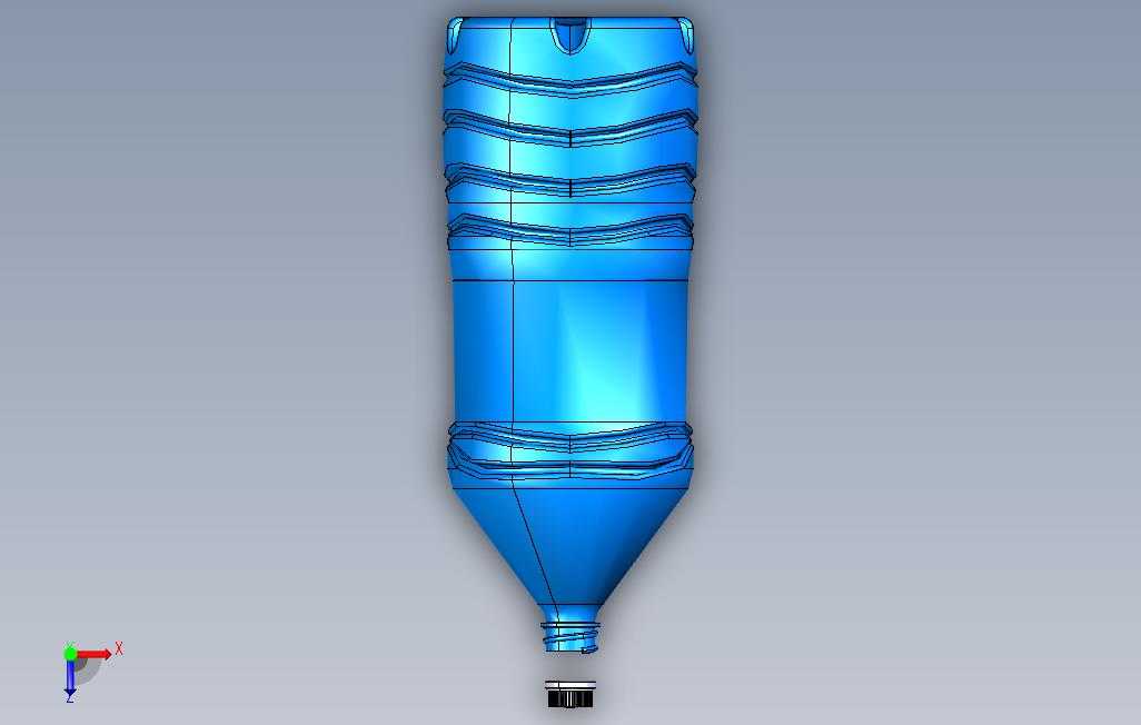 水瓶1234678_CATIA_模型图纸免费下载 – 懒石网