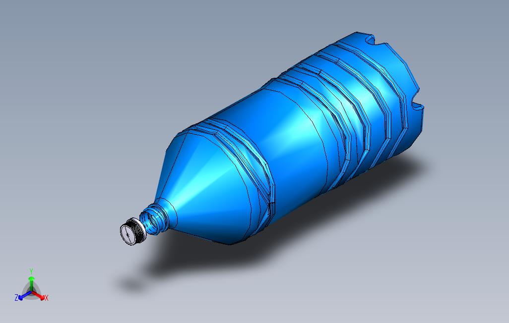 水瓶1234678_CATIA_模型图纸免费下载 – 懒石网