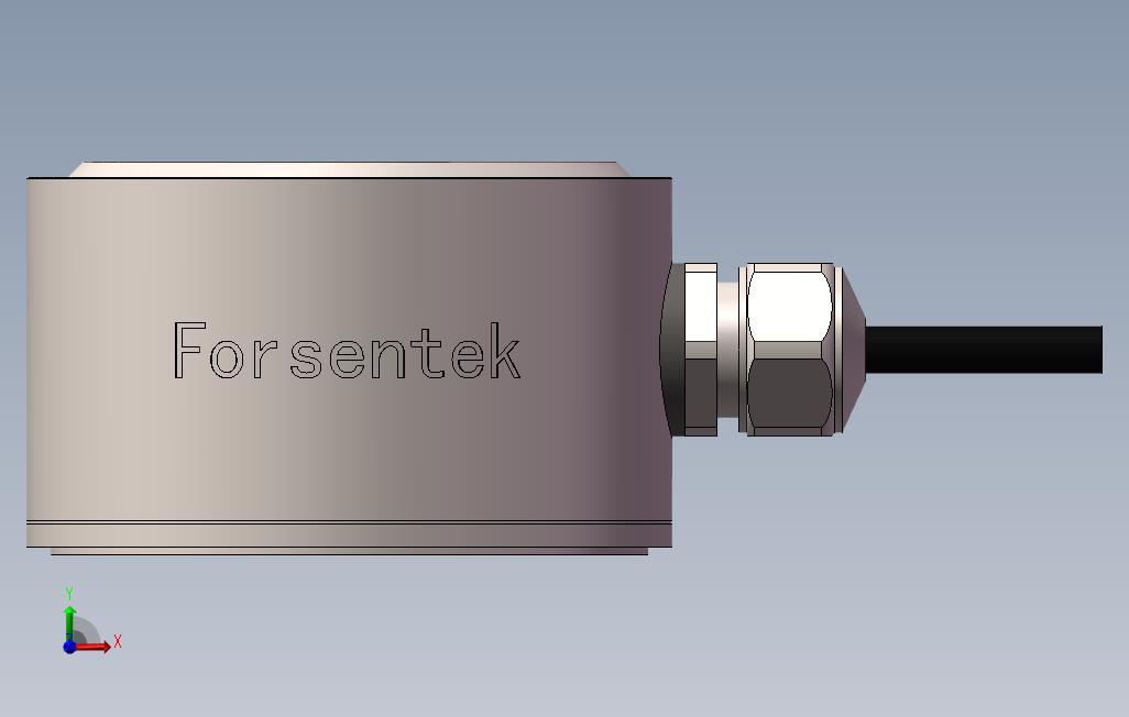 法兰至法兰称重传感器张力和压缩力传感器solidworks 2015模型图纸免费下载 懒石网
