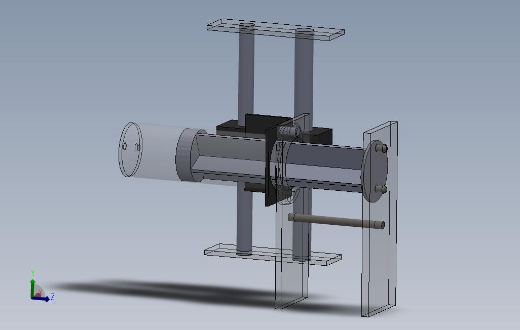 液压机械爪solidworks 2010模型图纸免费下载 懒石网