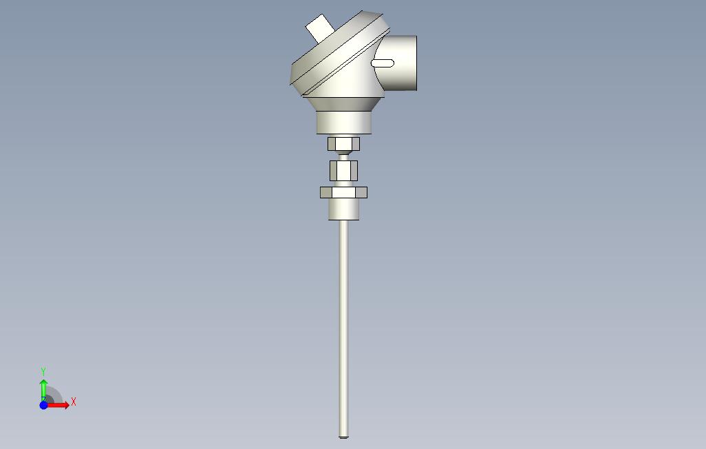 温度传感器tp1inventor模型图纸免费下载 懒石网