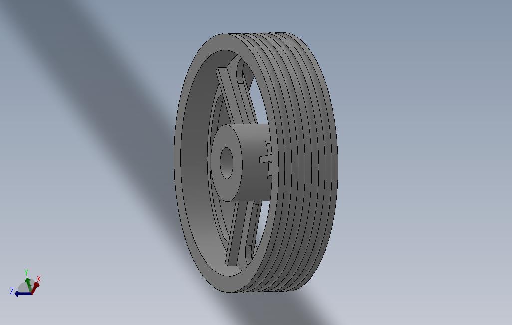 滑轮钢丝绳solidworks 2011模型图纸免费下载 懒石网