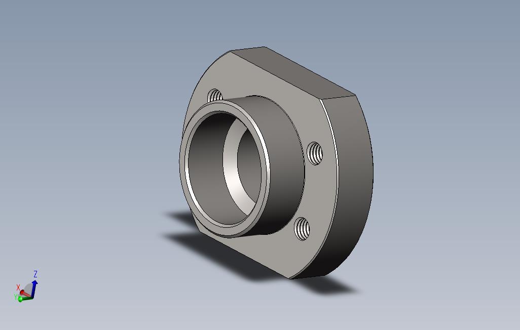 焊接对接法兰solidworks 2017模型图纸免费下载 懒石网