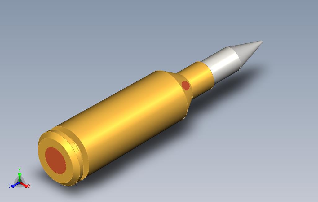 爆炸抽运磁通压缩发生器弹丸组件_Inventor_模型图纸免费下载 – 懒石网