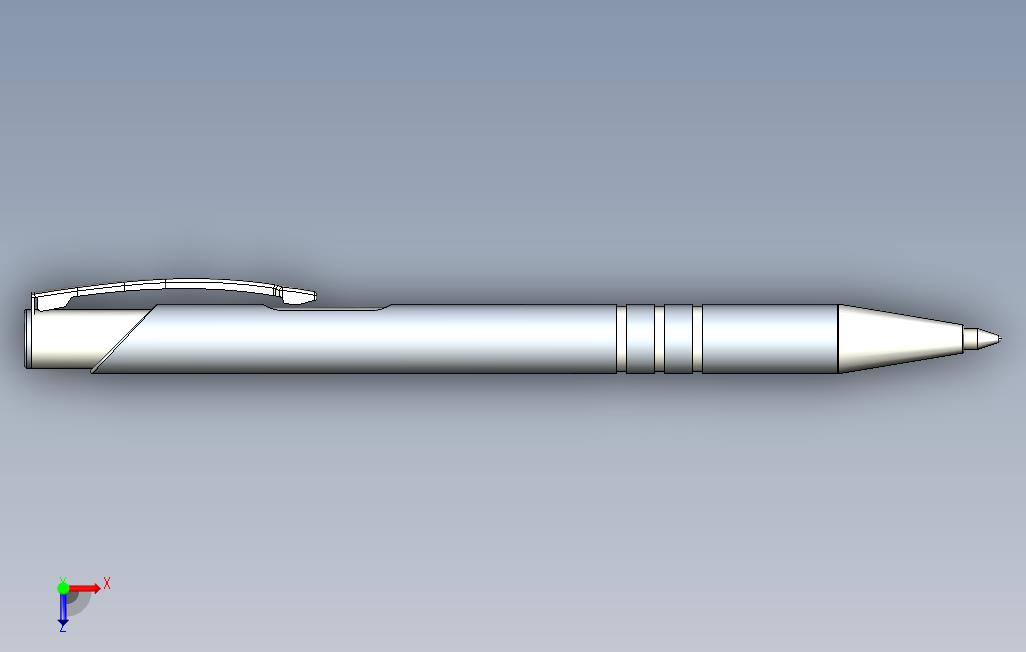笔123467_STEP_模型图纸免费下载 – 懒石网