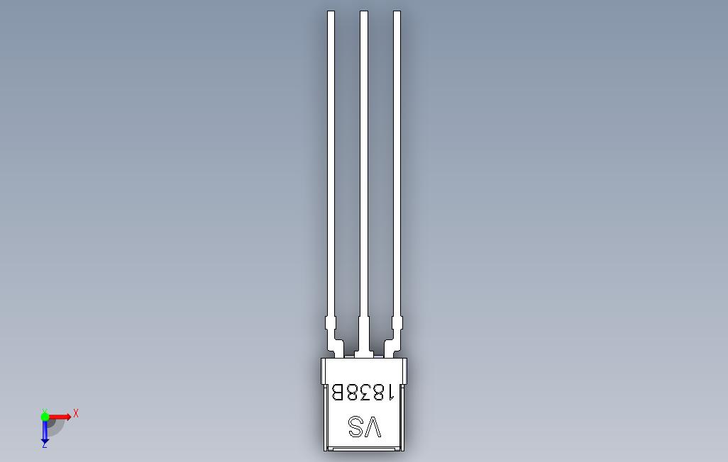 红外接收器VS1838B_STEP_模型图纸免费下载 – 懒石网