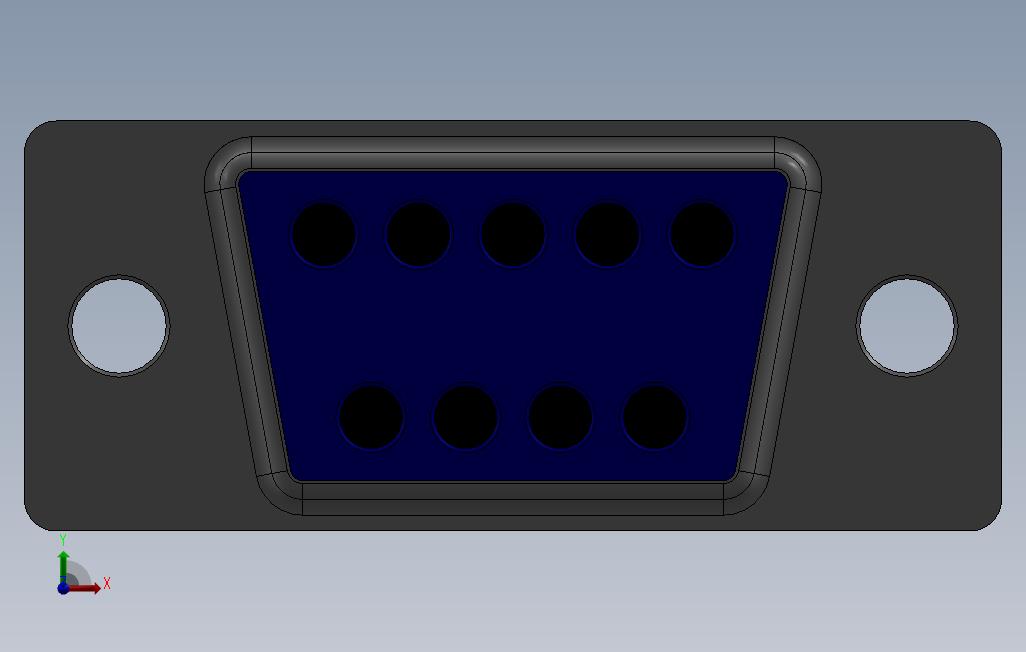 通信连接器solidworks 2013模型图纸免费下载 懒石网