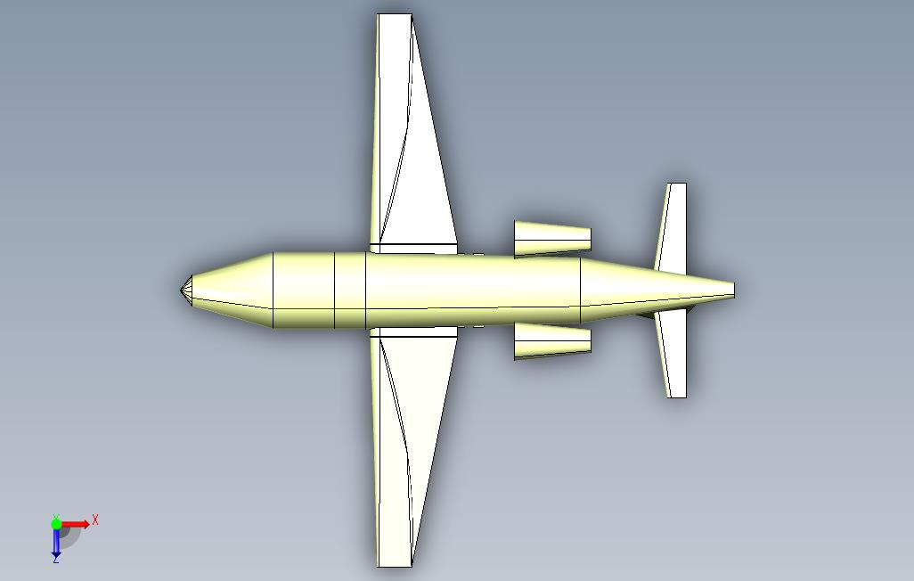 飞机1234_1_CATIA_模型图纸免费下载 – 懒石网
