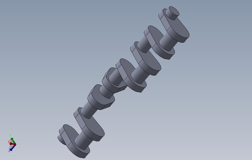 飞轮曲柄solidworks 2014模型图纸免费下载 懒石网