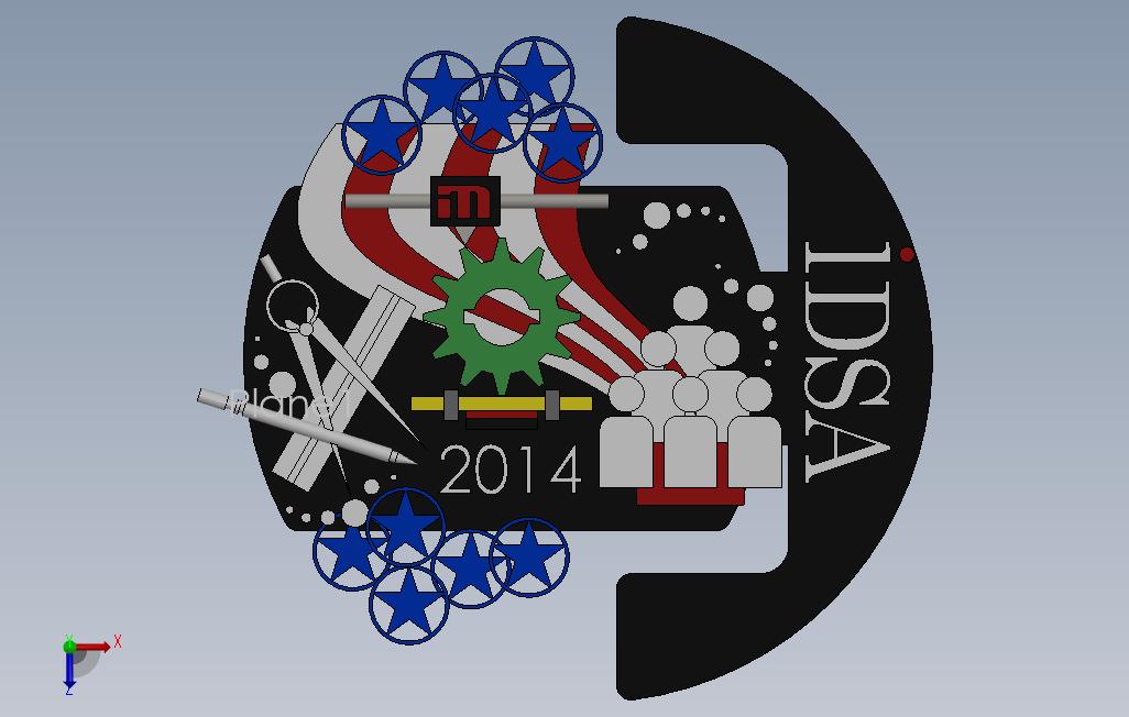 IDSA翻领针设计_SOLIDWORKS 2012_模型图纸免费下载 – 懒石网