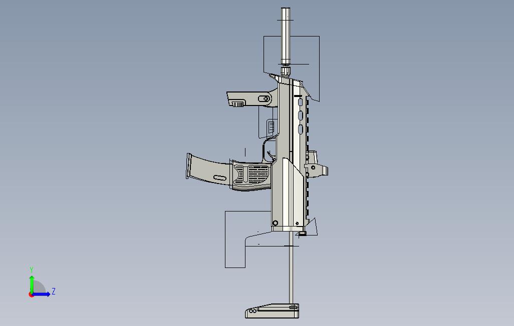 MP7标准_STEP_模型图纸免费下载 – 懒石网