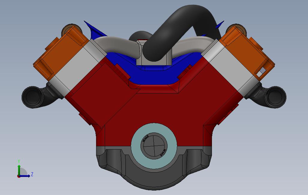 V6发动机TSI_SOLIDWORKS 2015_模型图纸免费下载 – 懒石网