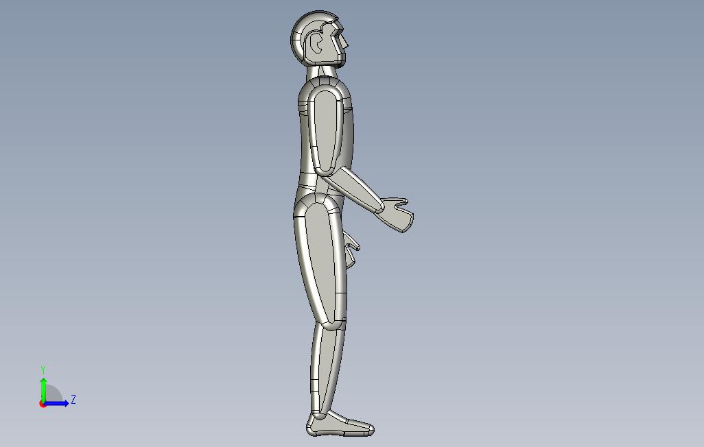 人体模特儿5和95_STEP_模型图纸免费下载 – 懒石网