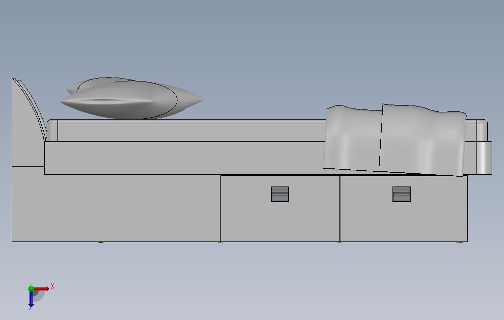 床_SOLIDWORKS 2011_模型图纸免费下载 – 懒石网