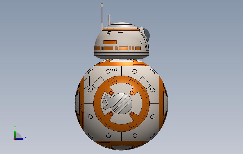 星球大战BB-8_SOLIDWORKS 2014_模型图纸免费下载 – 懒石网