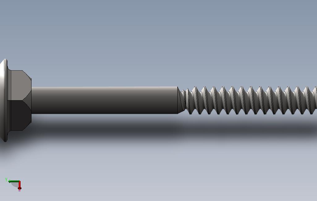 法式螺钉solidworks 2013模型图纸免费下载 懒石网