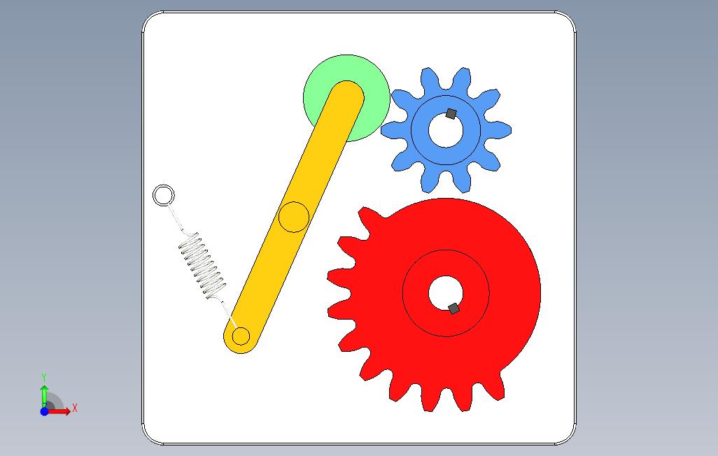 间歇性肢解齿轮机构_Parasolid_模型图纸免费下载 – 懒石网