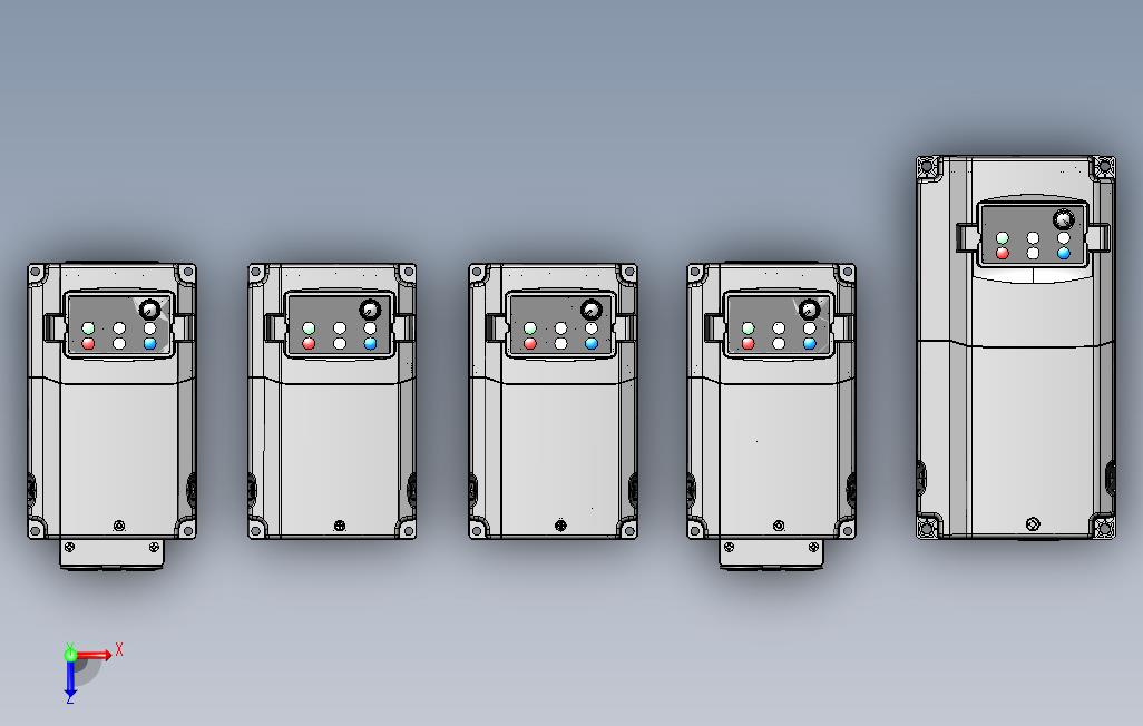 变频器三角洲电子VFD-C2_SOLIDWORKS 2016_模型图纸免费下载 – 懒石网