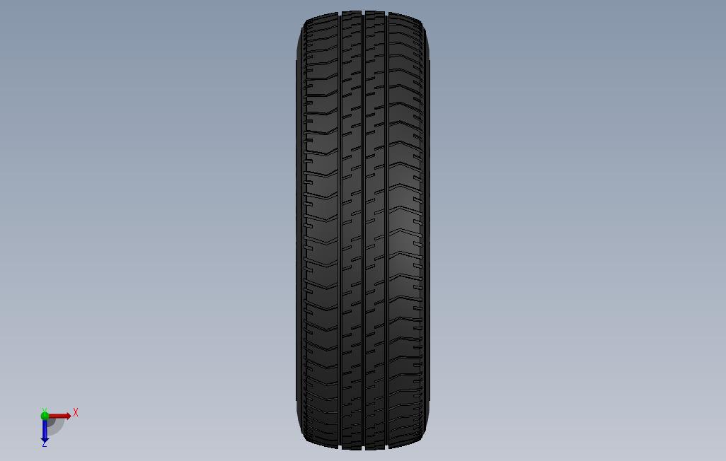 165-7R13外胎_SOLIDWORKS 2011_模型图纸免费下载 – 懒石网