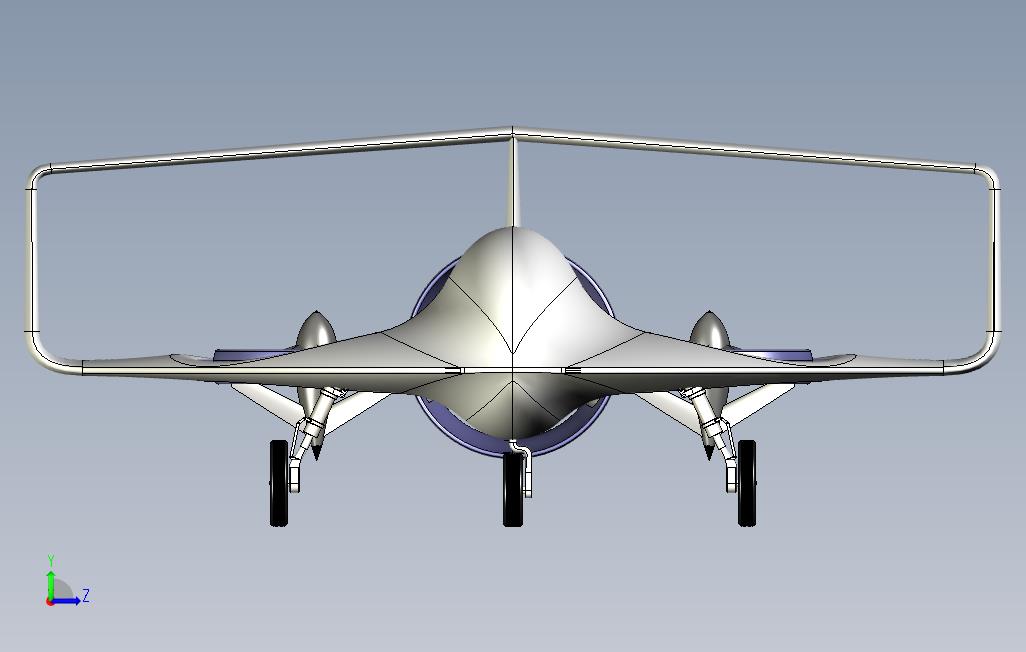 214年美国TF-X飞行汽车概念设计挑战参赛作品-flying-wing-concept-1_STEP_模型图纸免费下载 – 懒石网
