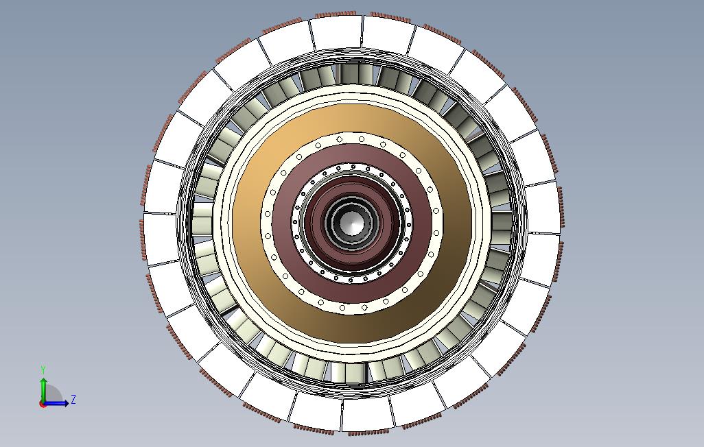 AL-31F高低压涡轮转子_SOLIDWORKS 2013_模型图纸免费下载 – 懒石网