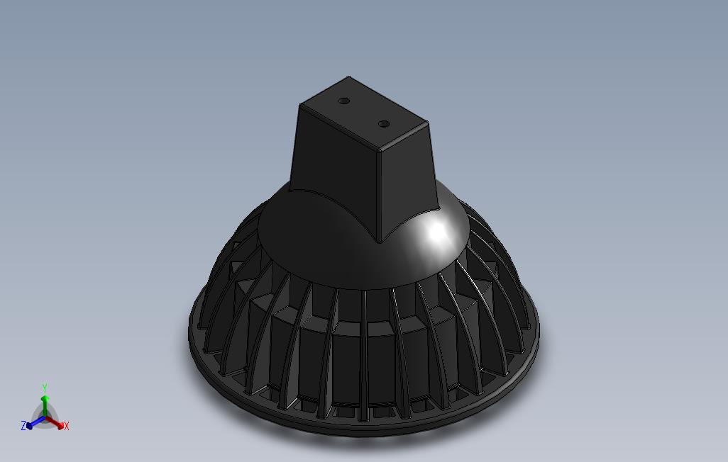 LED射灯_SOLIDWORKS 2013_模型图纸免费下载 – 懒石网