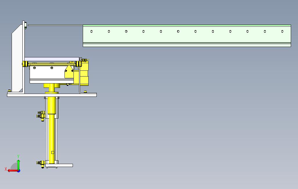 下降机构_SOLIDWORKS 2016_模型图纸免费下载 – 懒石网