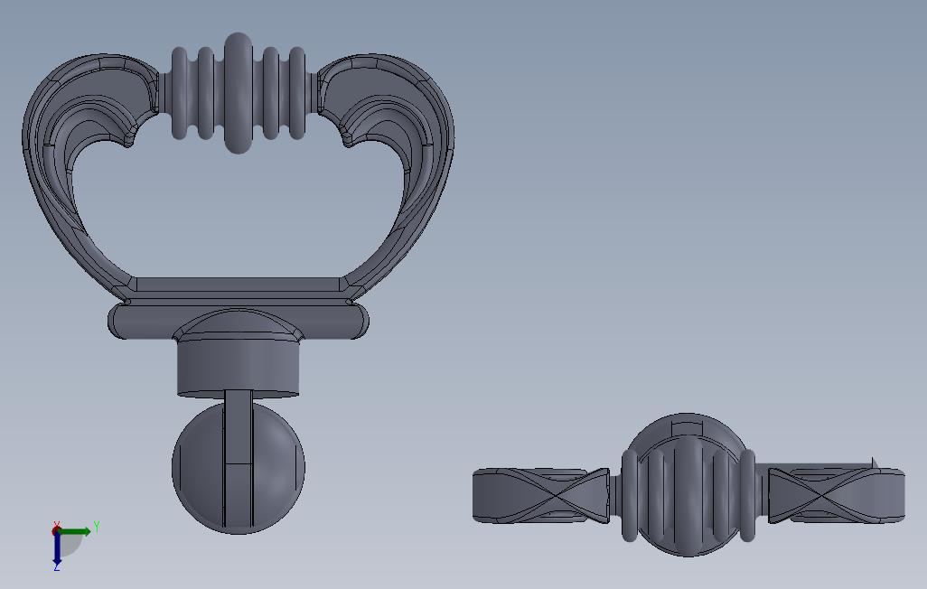 家具拉手_SOLIDWORKS 2010_模型图纸免费下载 – 懒石网