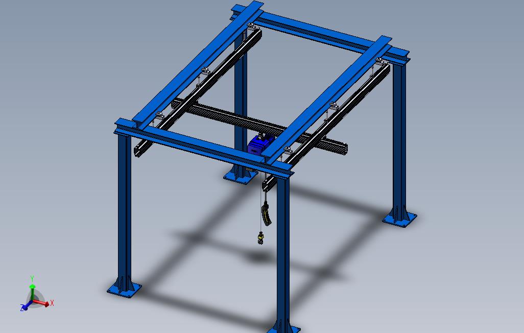 电动葫芦_免费图纸_模型下载 – 懒石网