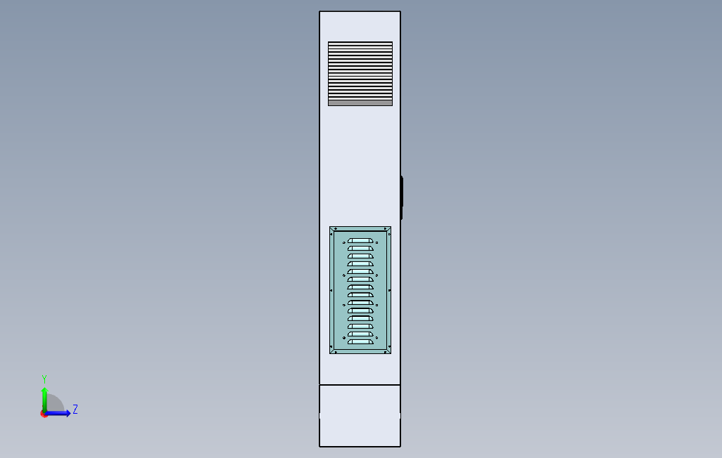 防尘网络机柜solidworks 2014模型图纸下载 懒石网