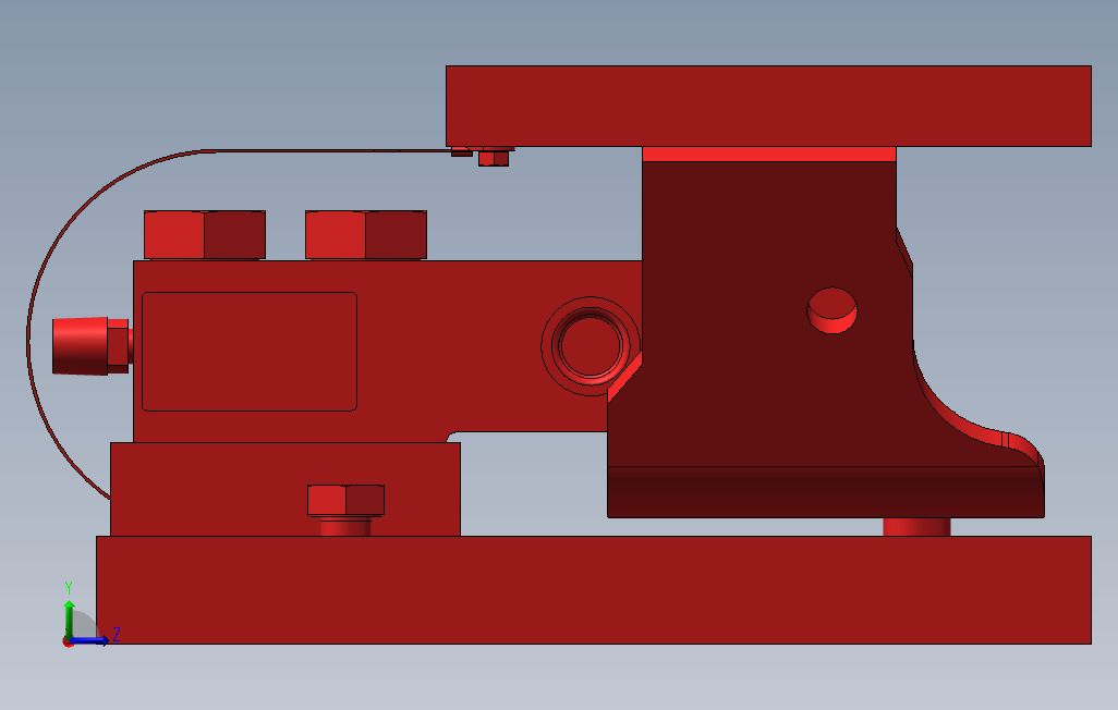 称重模块solidworks 2016模型图纸下载 懒石网