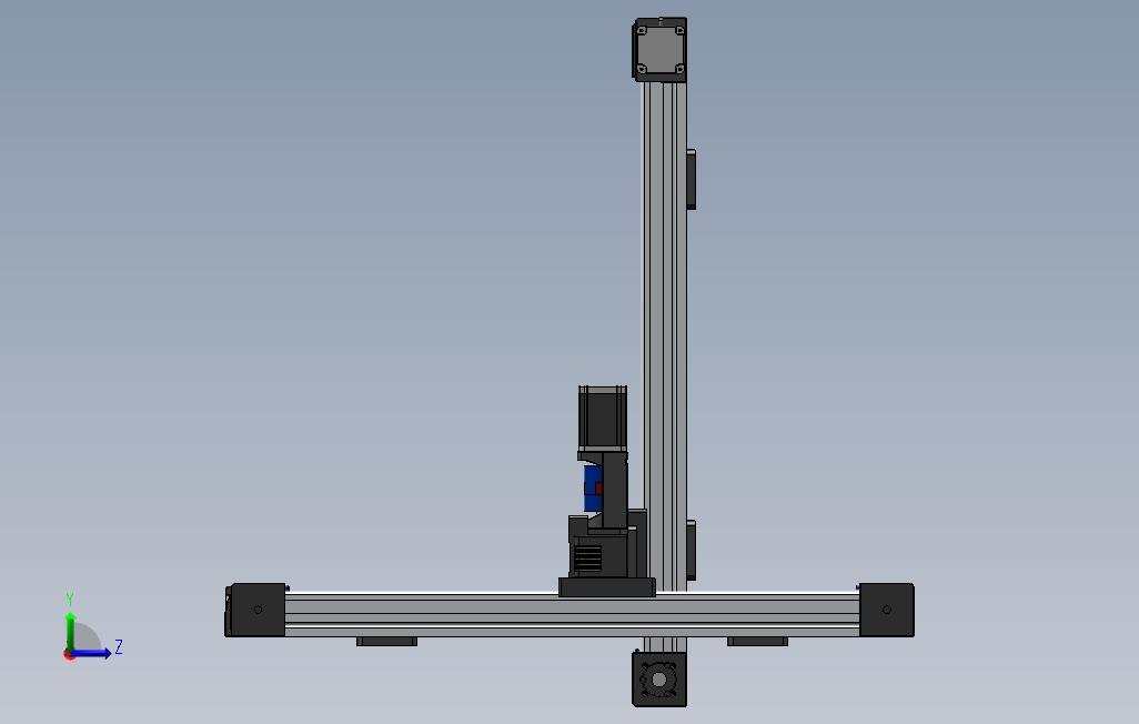XYZ四条悬臂_SOLIDWORKS 2016_模型图纸下载 – 懒石网