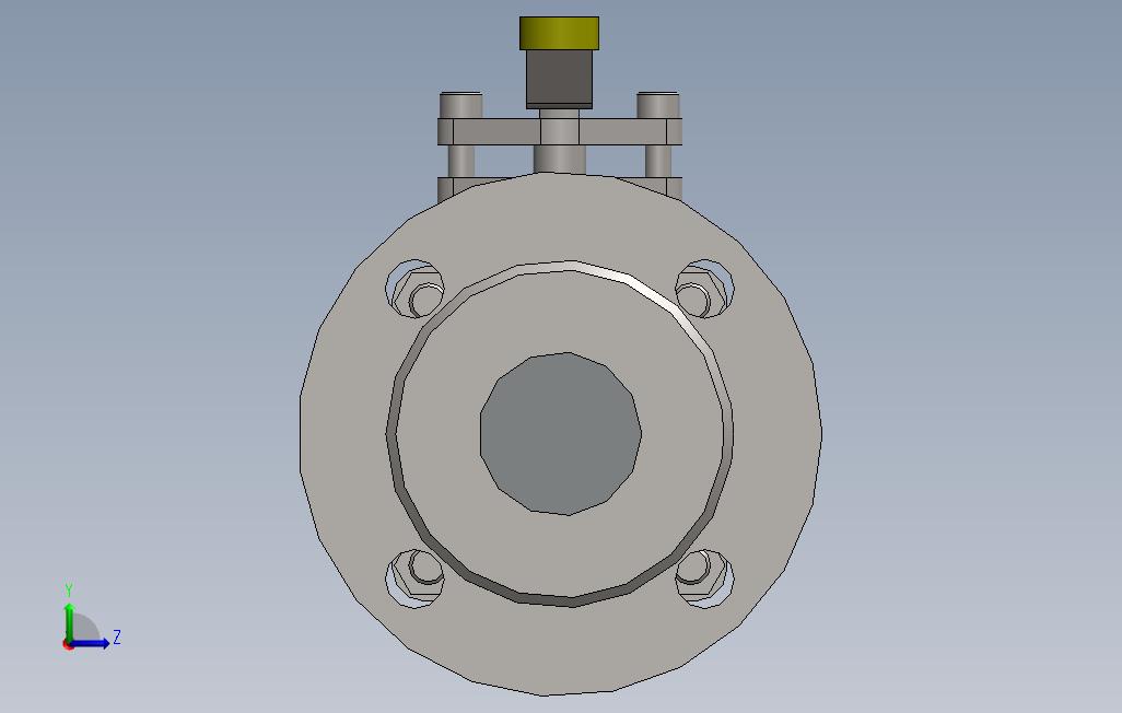 Dn50铸钢球阀solidworks 2011模型图纸下载 懒石网