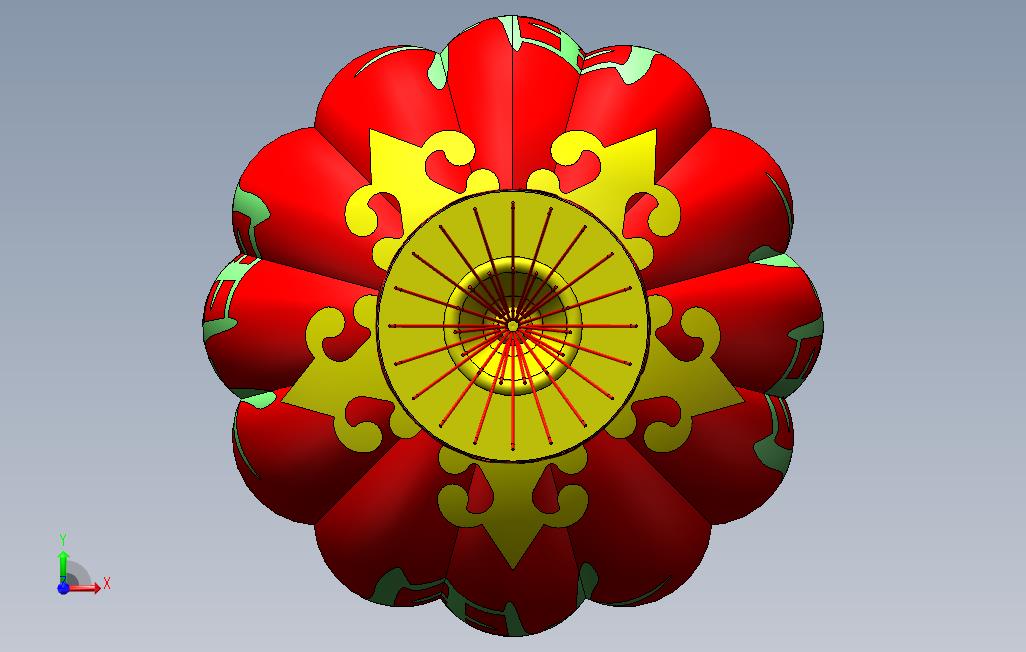 灯笼 2012版solidworks 2012模型图纸下载 懒石网