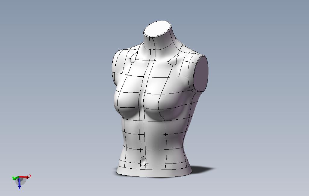 solidworks 人体_人与自然_收费图纸_模型下载 – 懒石网