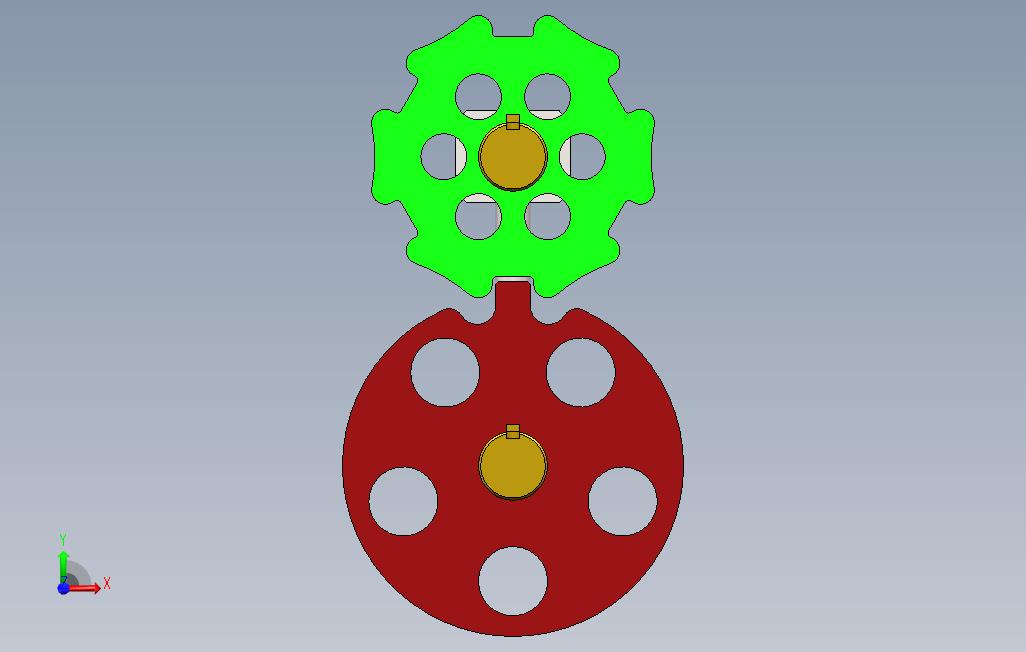 单齿间歇传动机构solidworks 2015模型图纸下载 懒石网