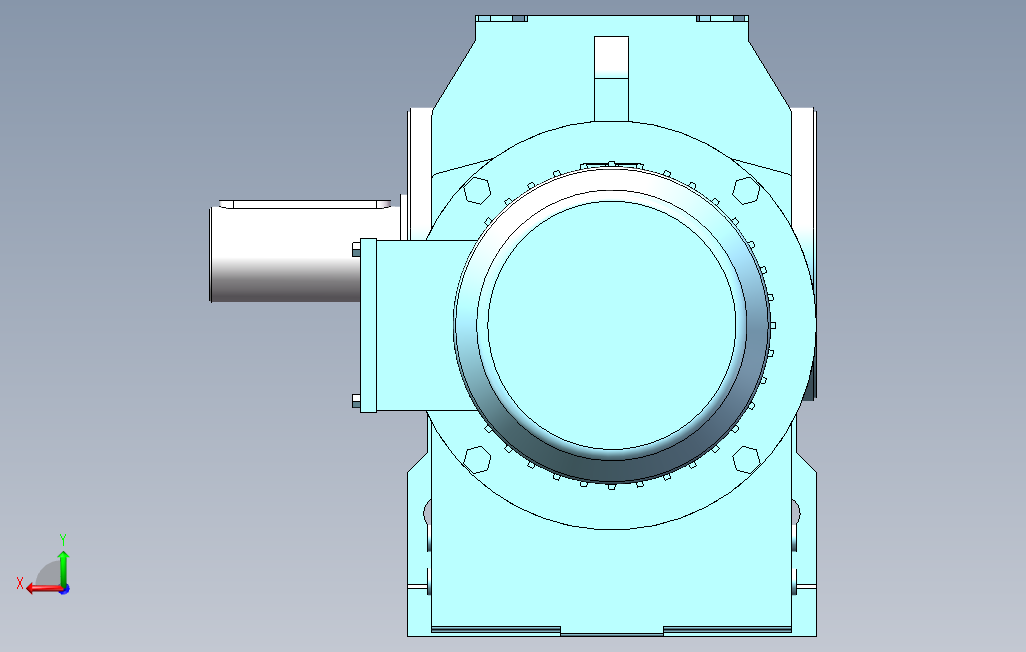 S系列减速机三维模型sat格式solidworks 2011模型图纸下载 懒石网