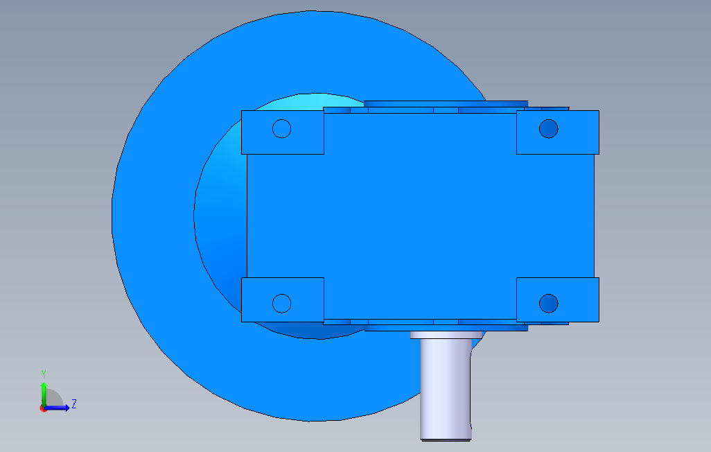 蜗杆减速机星光传动solidworks 2011模型图纸下载 懒石网
