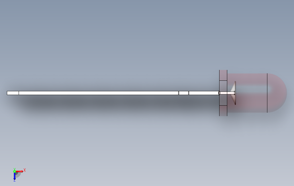 Led灯模型solidworks 2011模型图纸下载 懒石网