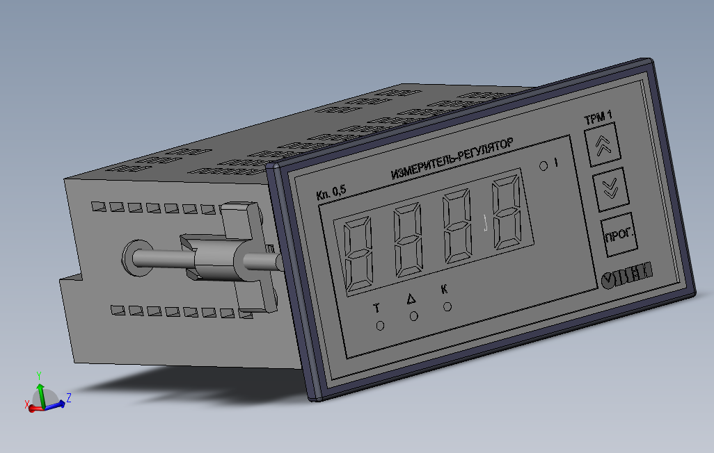 PID控制器_SOLIDWORKS 2013_模型图纸下载 – 懒石网