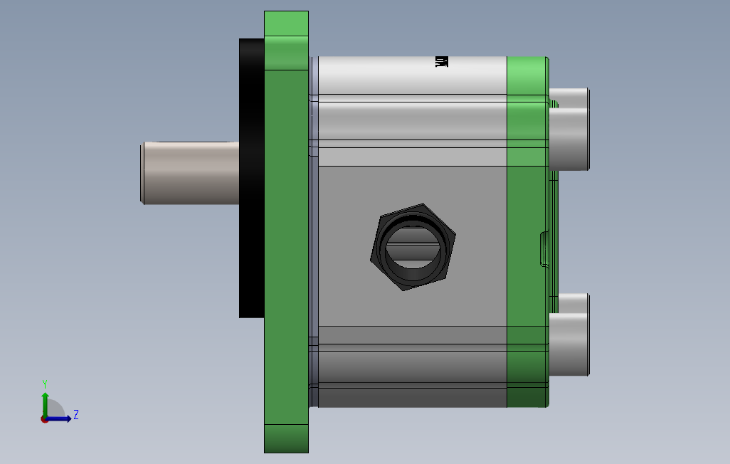 液压马达模型solidworks 2016模型图纸下载 懒石网