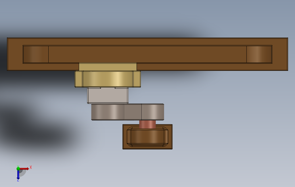 滑块曲柄机构solidworks 2014模型图纸下载 懒石网